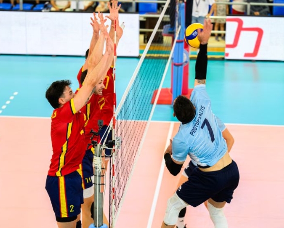 Golden European League: Η εθνική βόλλεϋ ανδρών 3-1 την Ισπανία ...